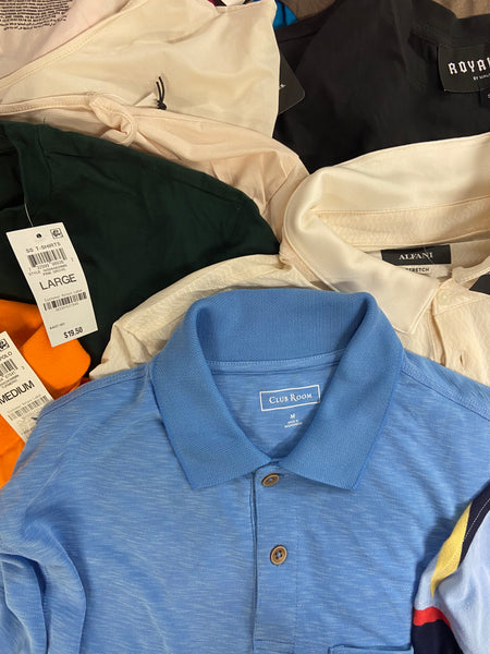 Men's Clothing Polo Shirts & Others, Wholesale Lot, ROYALTY BY MALUMA ...